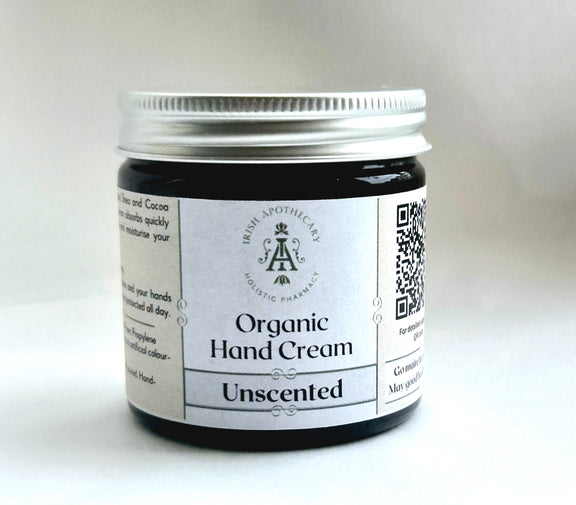 Unscented Hand Cream, Certified Organic – Irish Apothecary