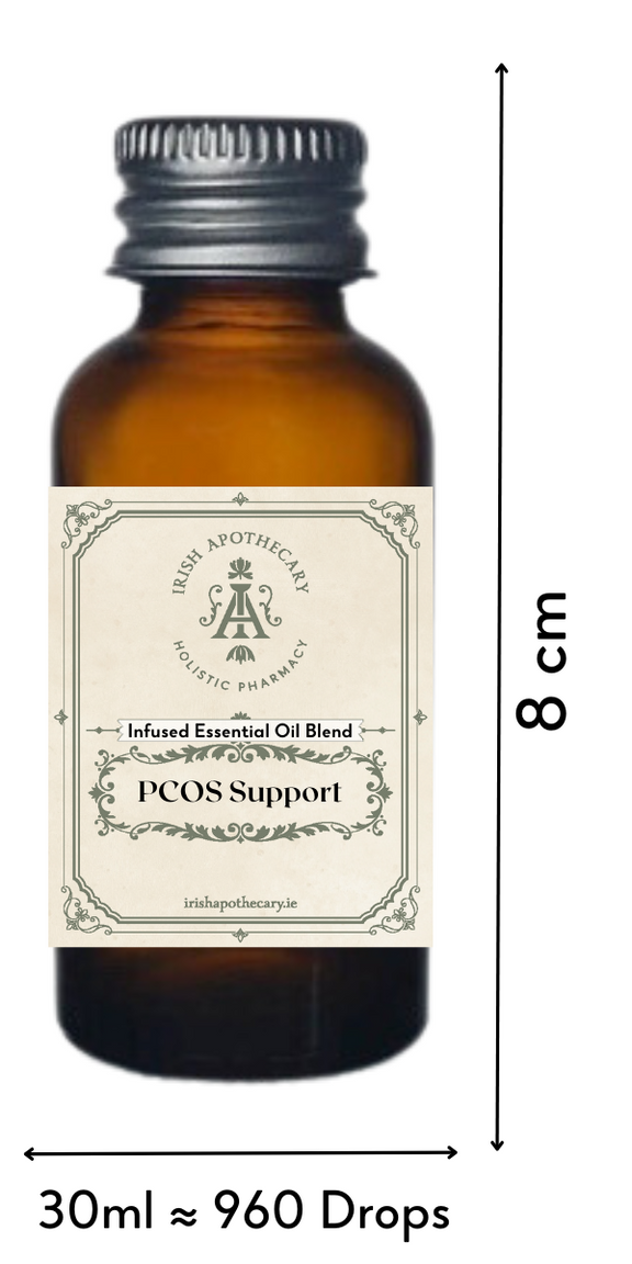 Polycystic Ovary Syndrome Support (PCOS), Essential Oil Blend, Certifi ...